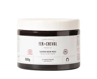Fer à Cheval musta saippua 500 g – Eiring